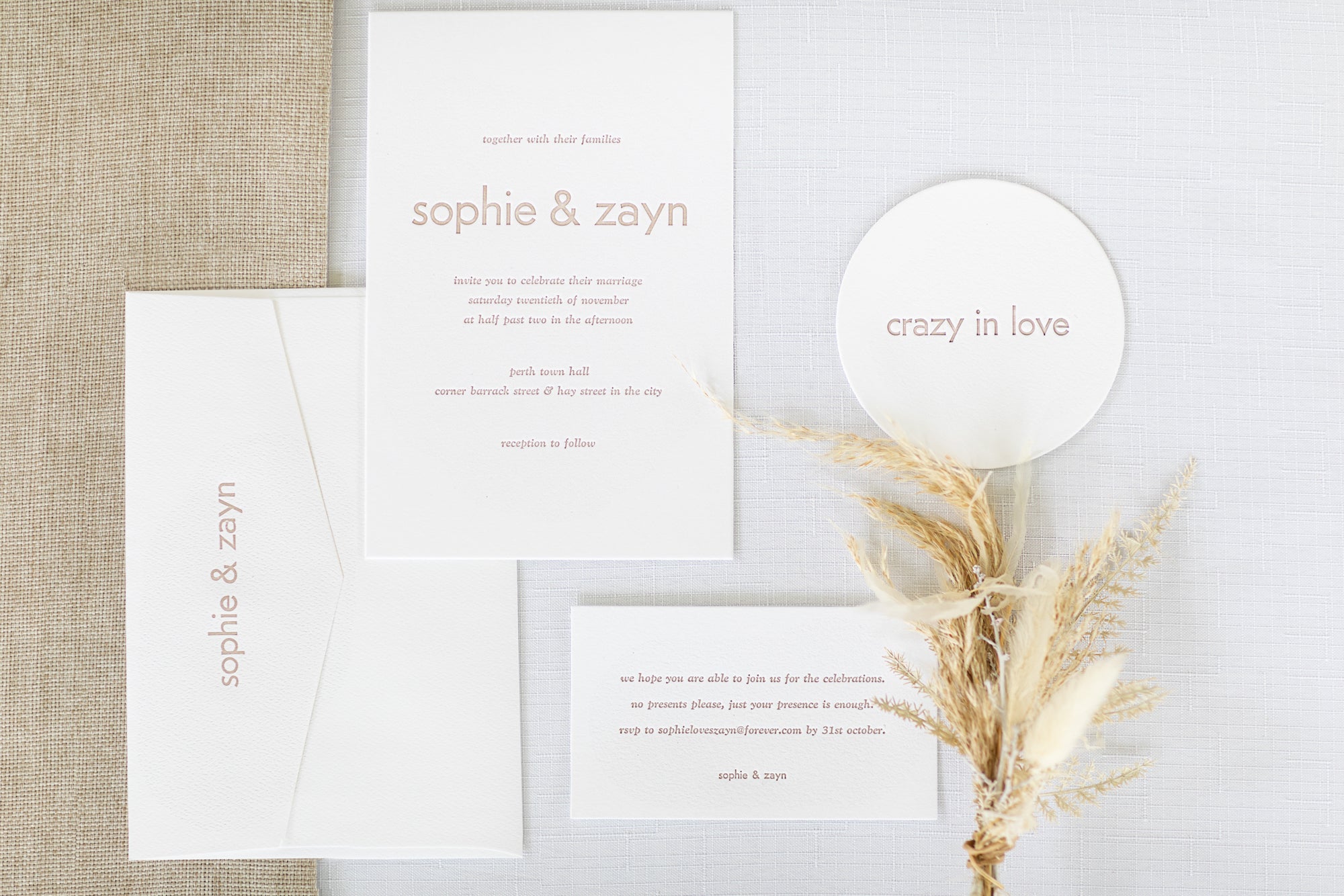 Samantha Wynne | Perth Wedding Blog | How to Address Your Wedding ...